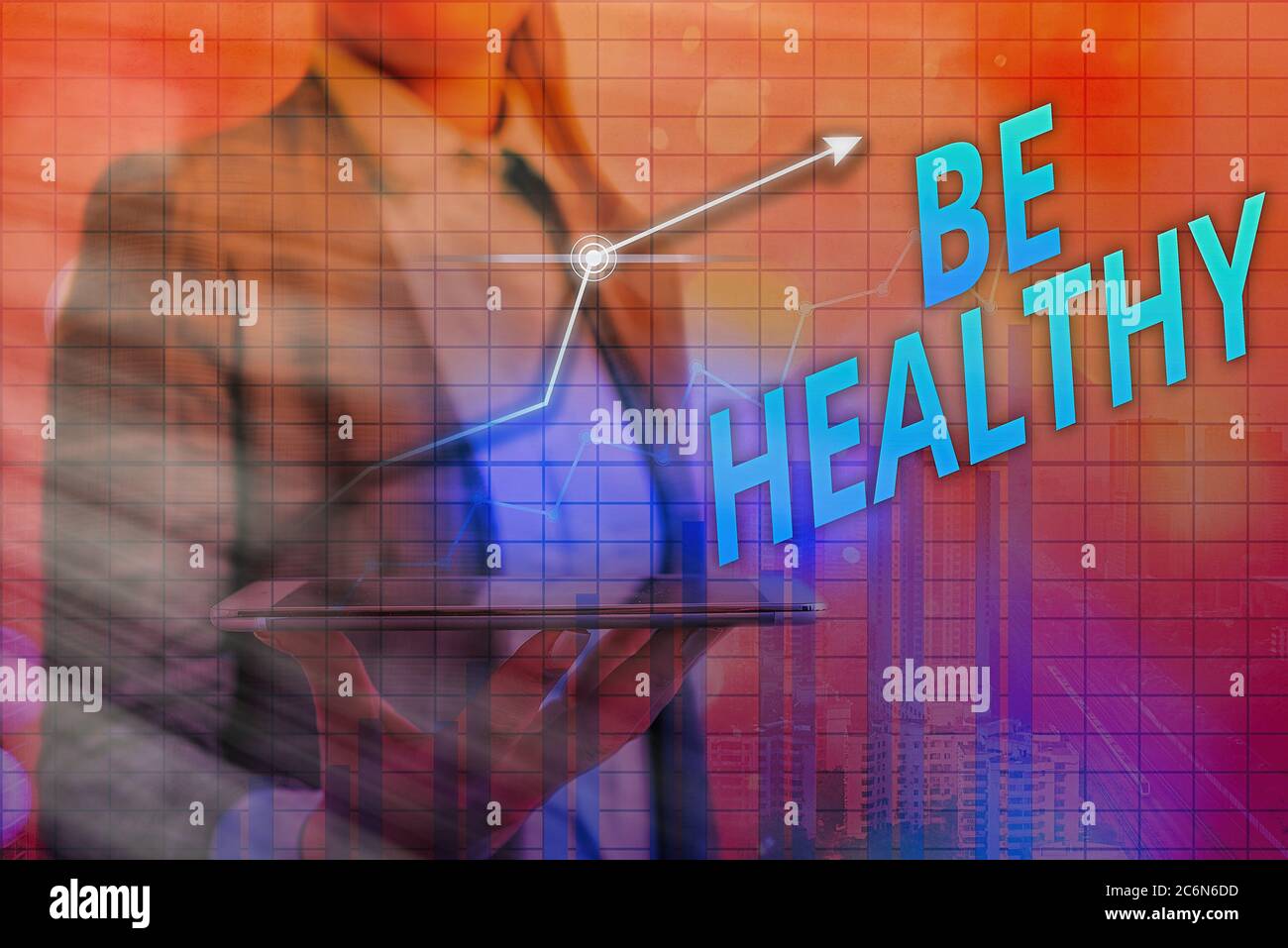 Handwriting text Be Healthy. Conceptual photo promote a state of ...