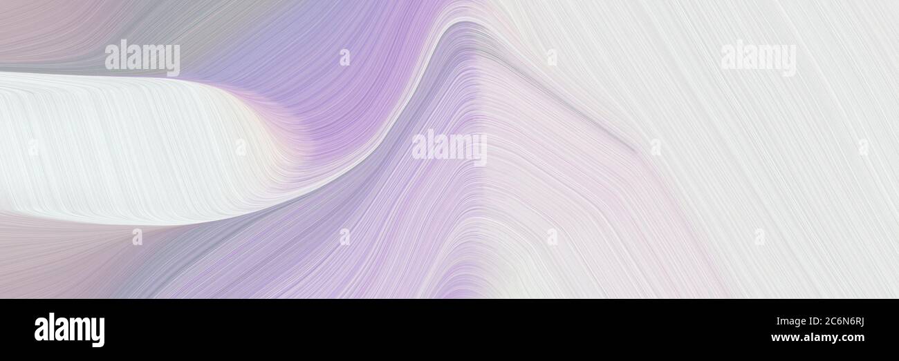 abstract modern horizontal header with lavender, pastel purple and ...