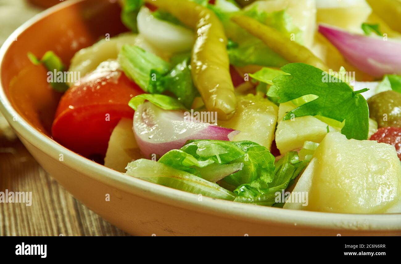 Palermo salad - Insalata alla Palermitana - robust Sicilian salad of ...