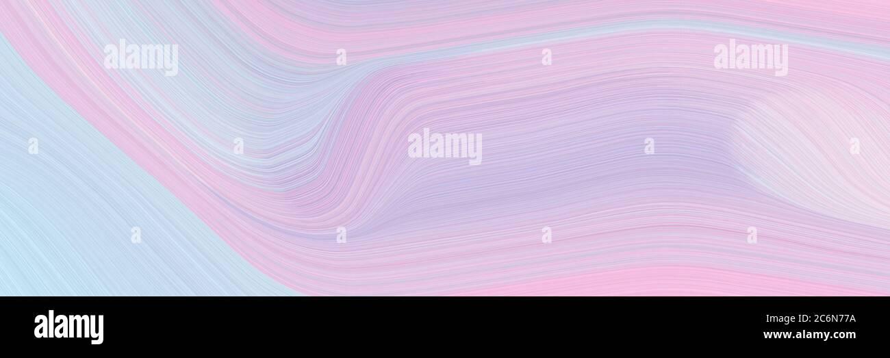 abstract decorative header design with thistle, pastel pink and ...