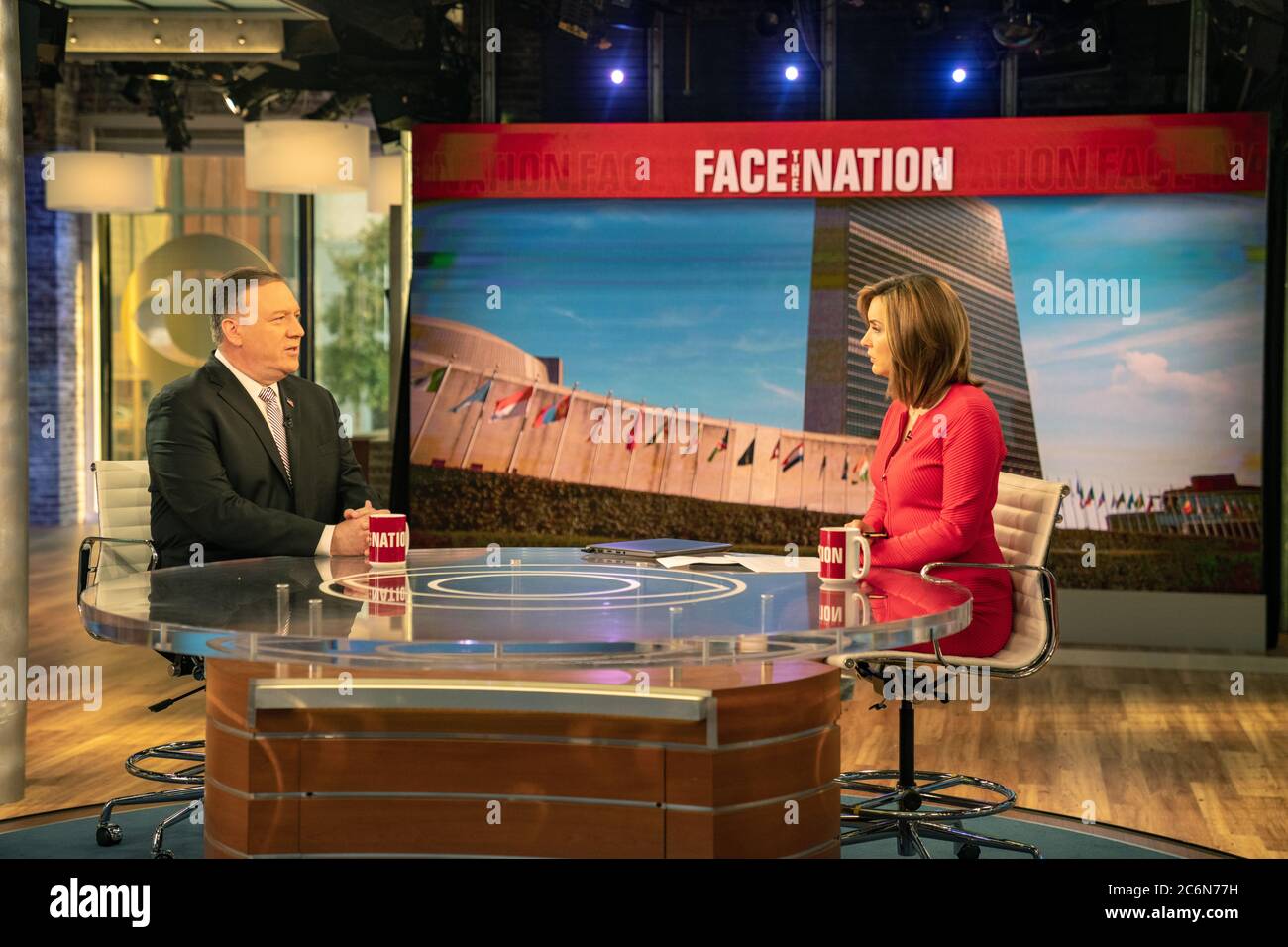 Margaret brennan face the nation hi-res stock photography and images ...