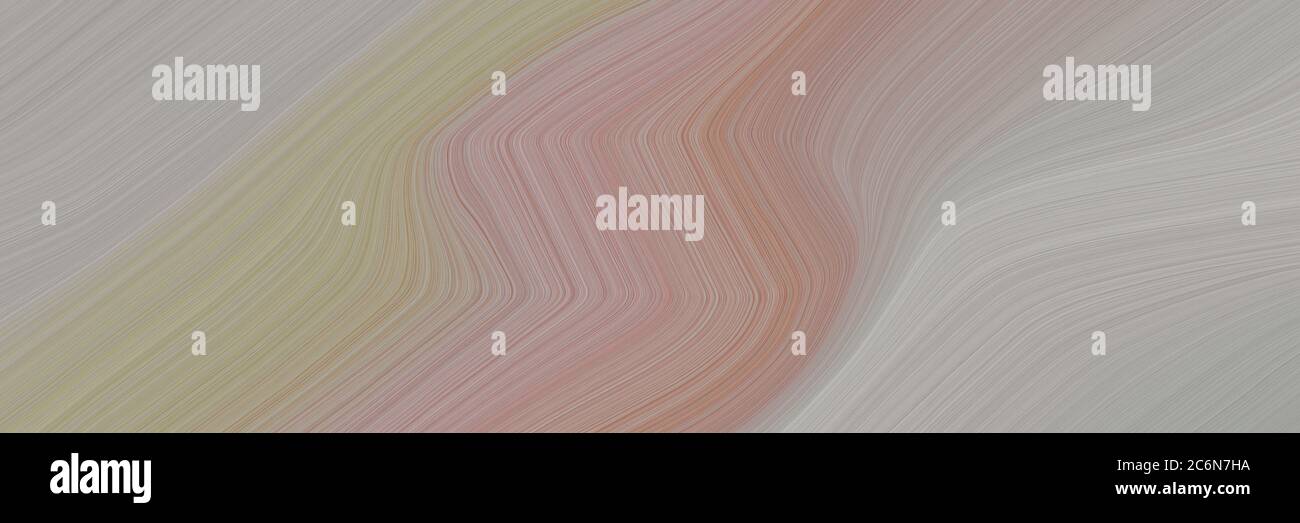 abstract artistic horizontal header with dark gray, gray gray and ...