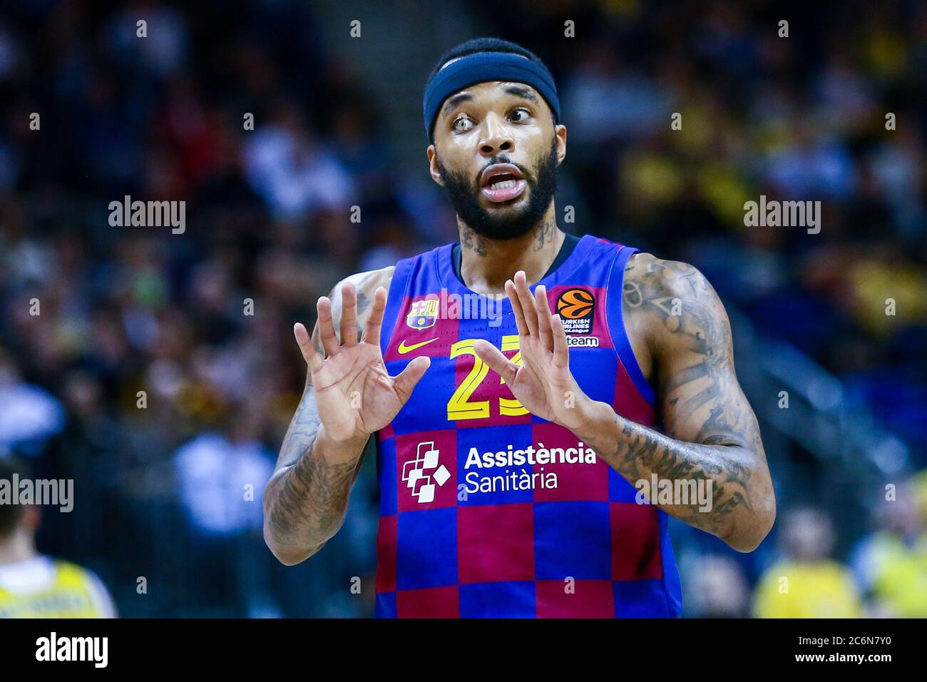 Berlin, Germany, March 04, 2020: Basketball player Malcolm Delaney of ...