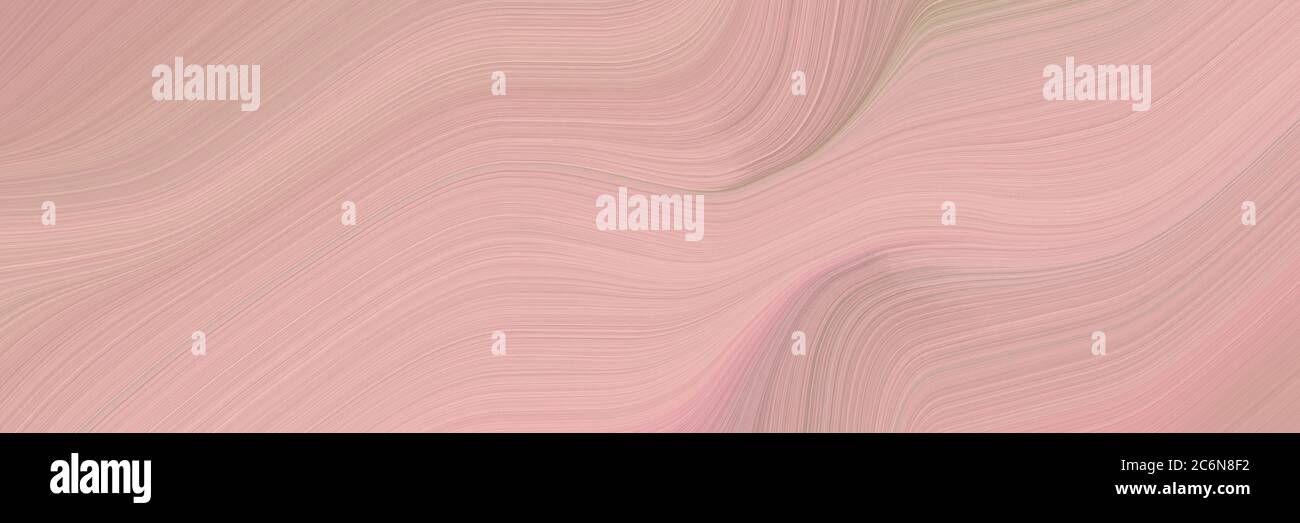 abstract surreal banner design with tan, baby pink and rosy brown ...