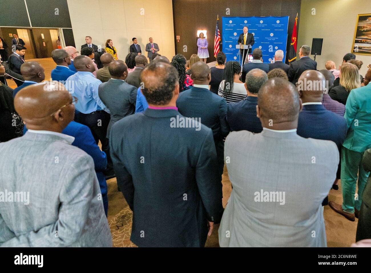 Embassy staff luanda hi-res stock photography and images - Alamy
