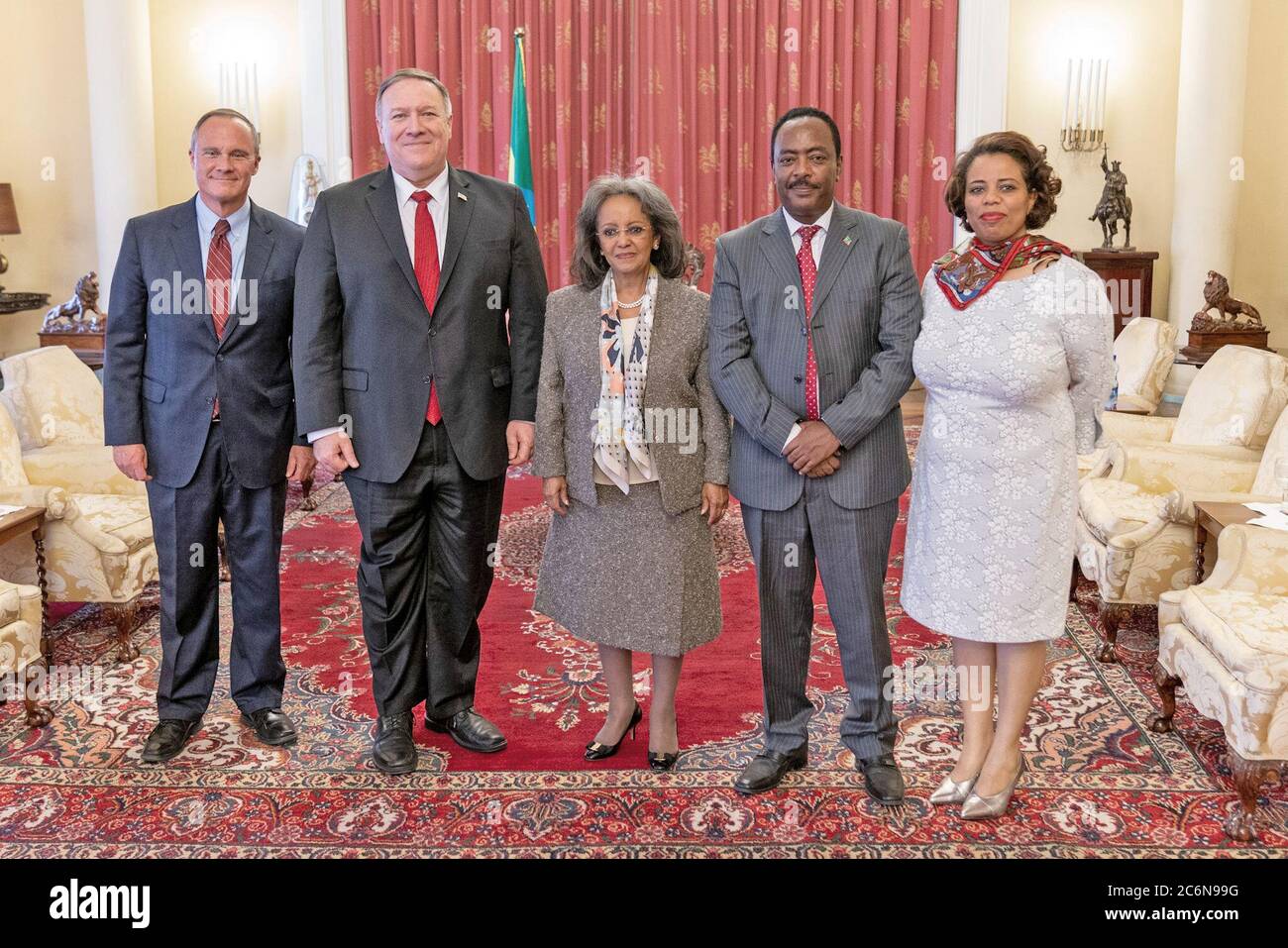Ethiopian president sahle work zewde hi-res stock photography and ...