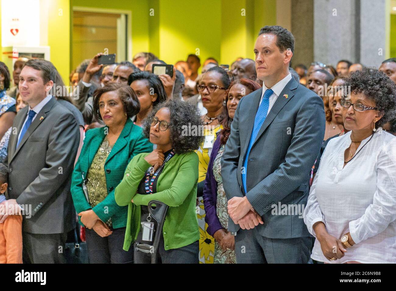 Secretary Pompeo speaks to staff of U.S. Embassy Addis Ababa and U.S ...