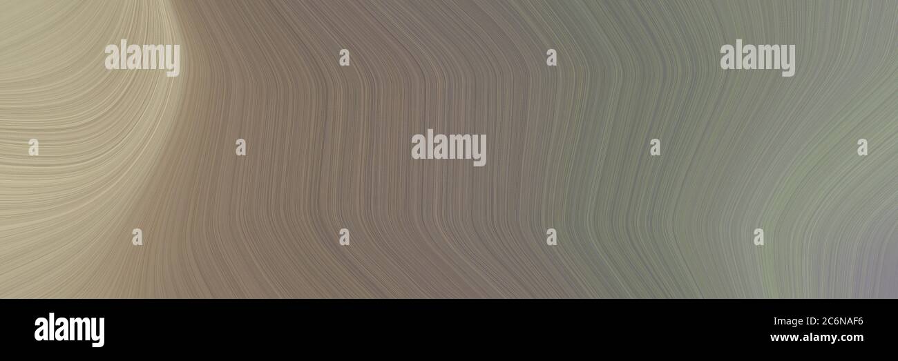 abstract modern horizontal header with gray gray, tan and dark gray ...