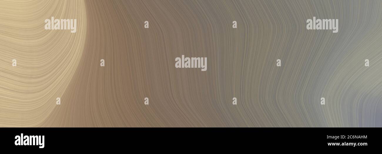 abstract moving header design with gray gray, tan and rosy brown colors ...