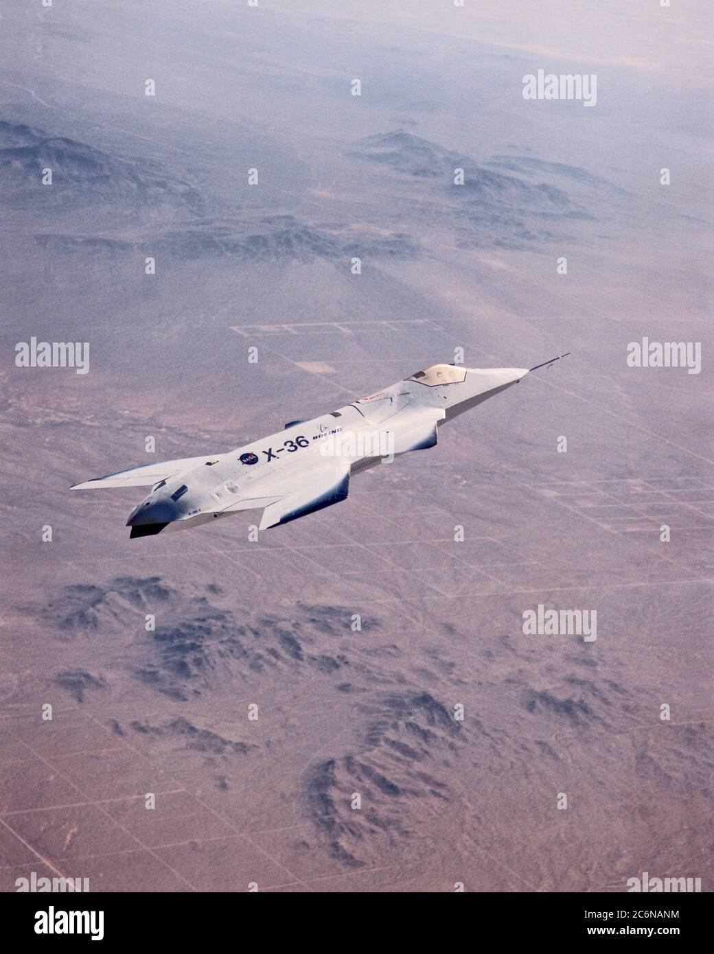 X 36 tailless fighter agility research aircraft hi-res stock ...