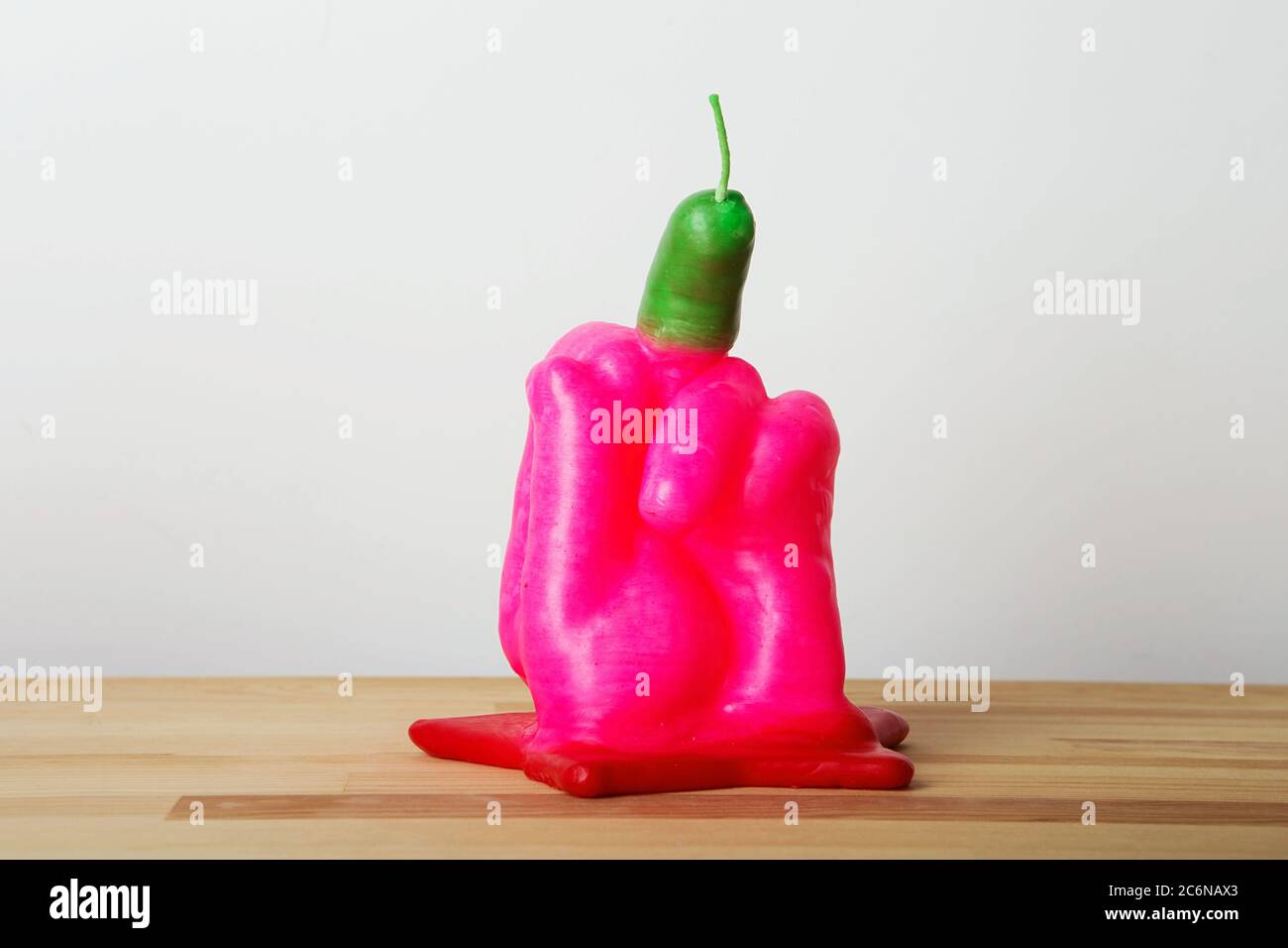 Hand pointing candle wax hi-res stock photography and images - Alamy