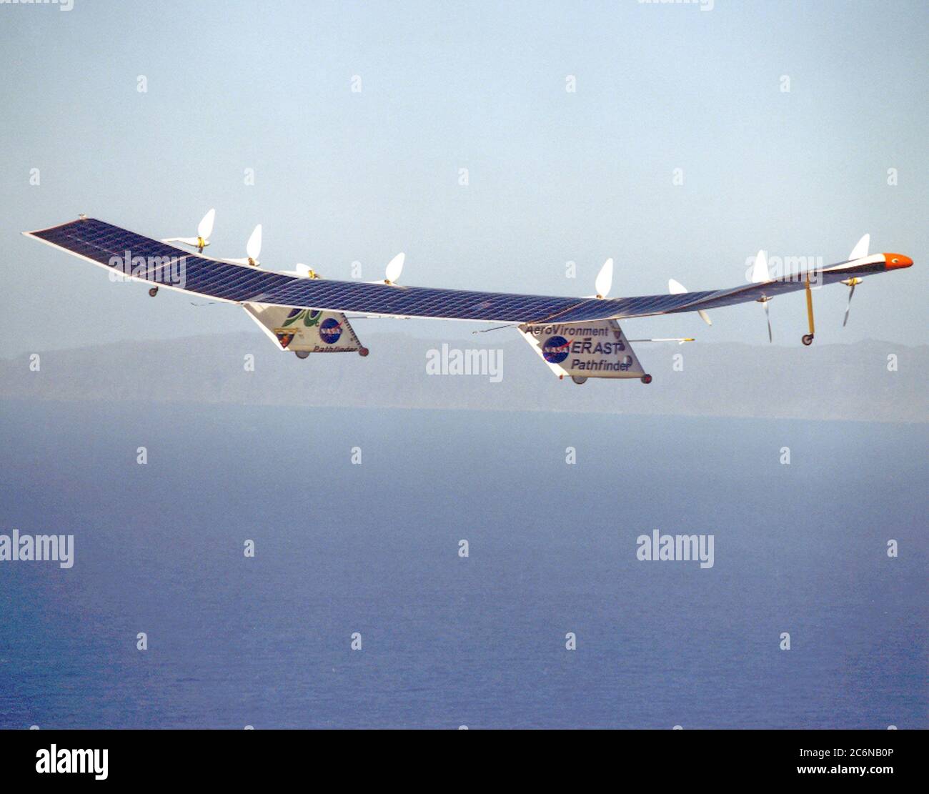 Pathfinder-Plus on flight over Hawaiian Islands in 1998 Stock Photo - Alamy
