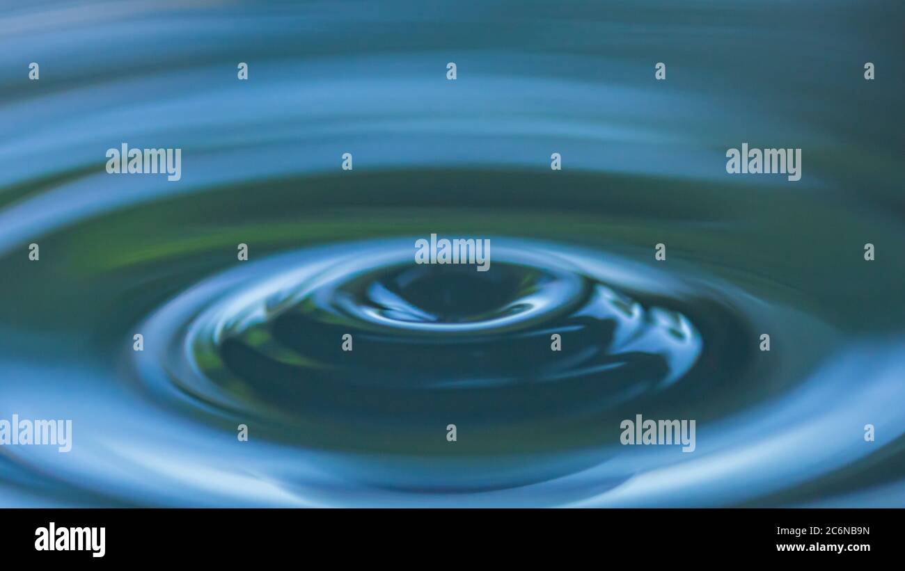 Light blue color drop in water and splash creative forms made Stock ...