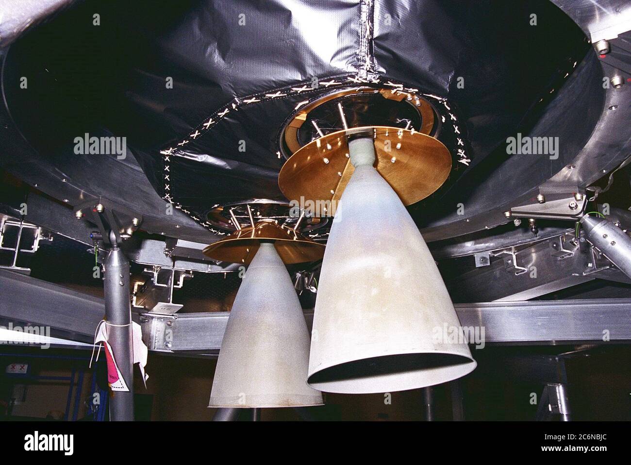 Main engine thruster nozzles hi-res stock photography and images - Alamy