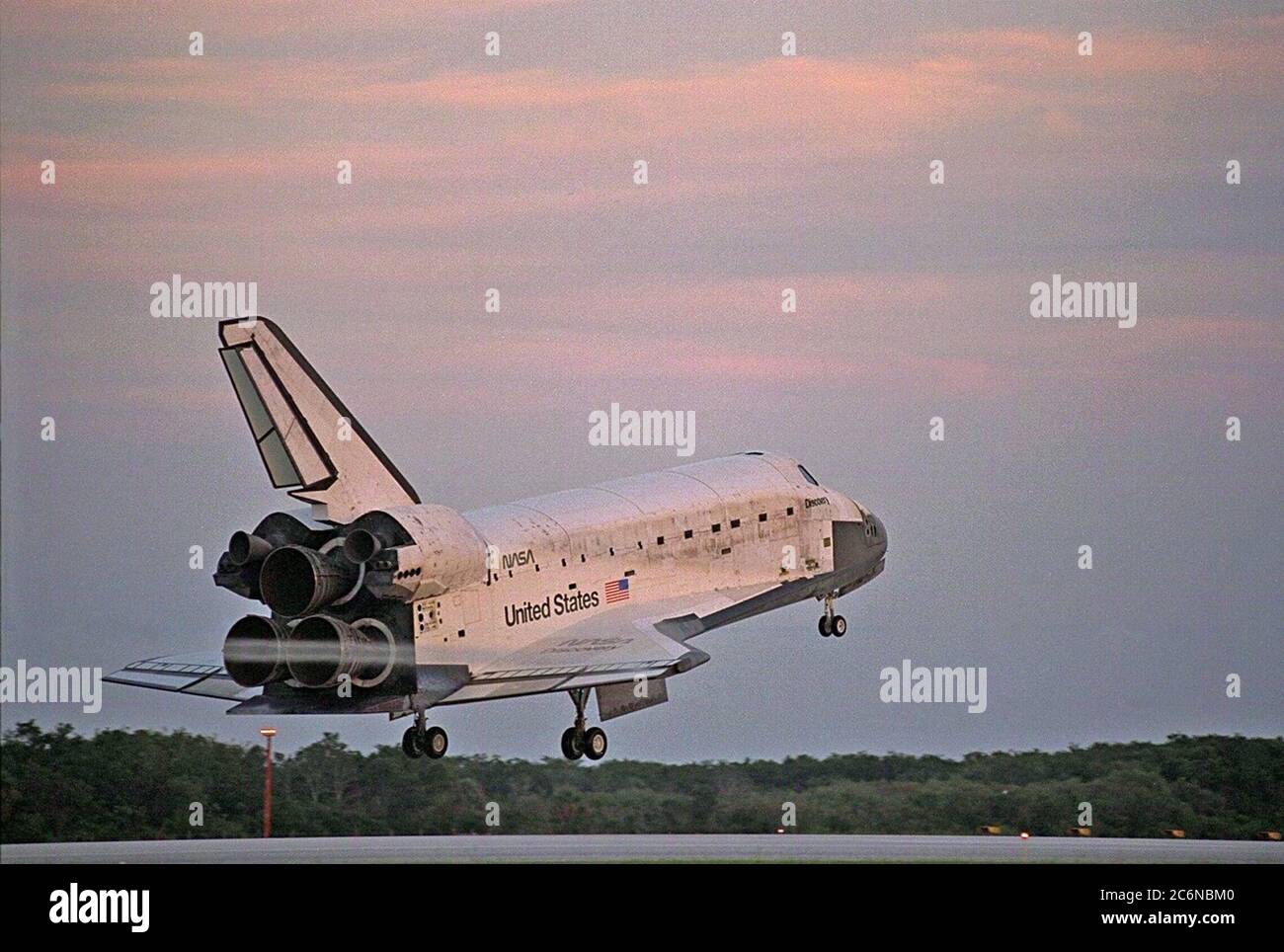 KENNEDY SPACE CENTER, FLA. -- With Commander Curtis L. Brown, Jr. and ...
