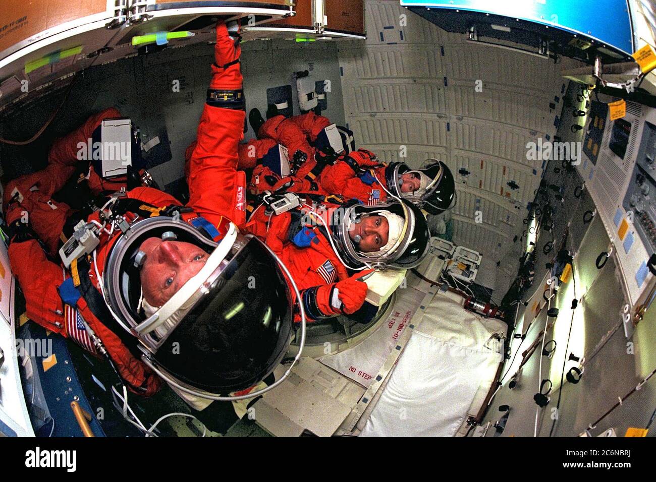 Inside Space Shuttle During Launch