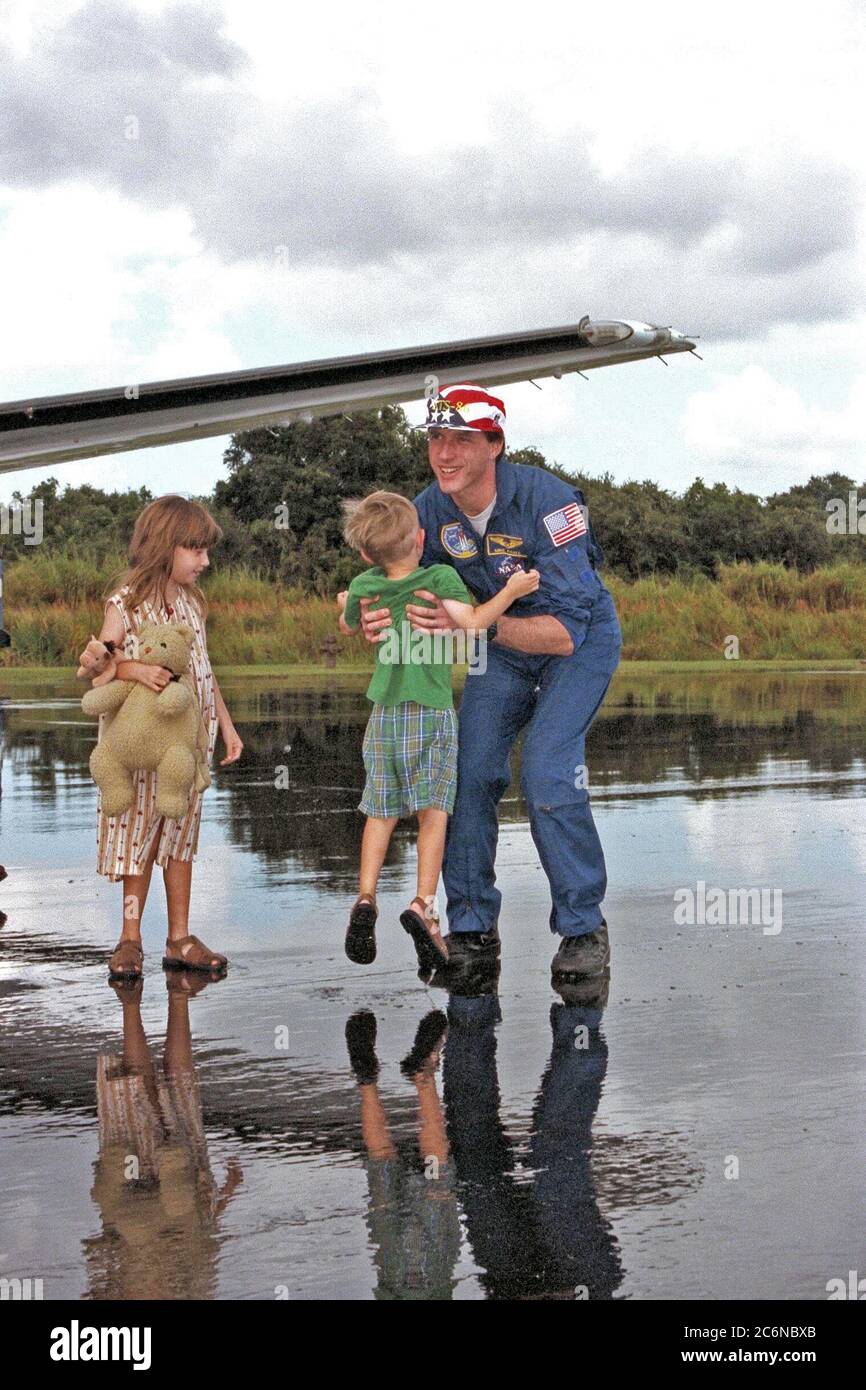 Still celebrating his recent homecoming and reunion with his family ...