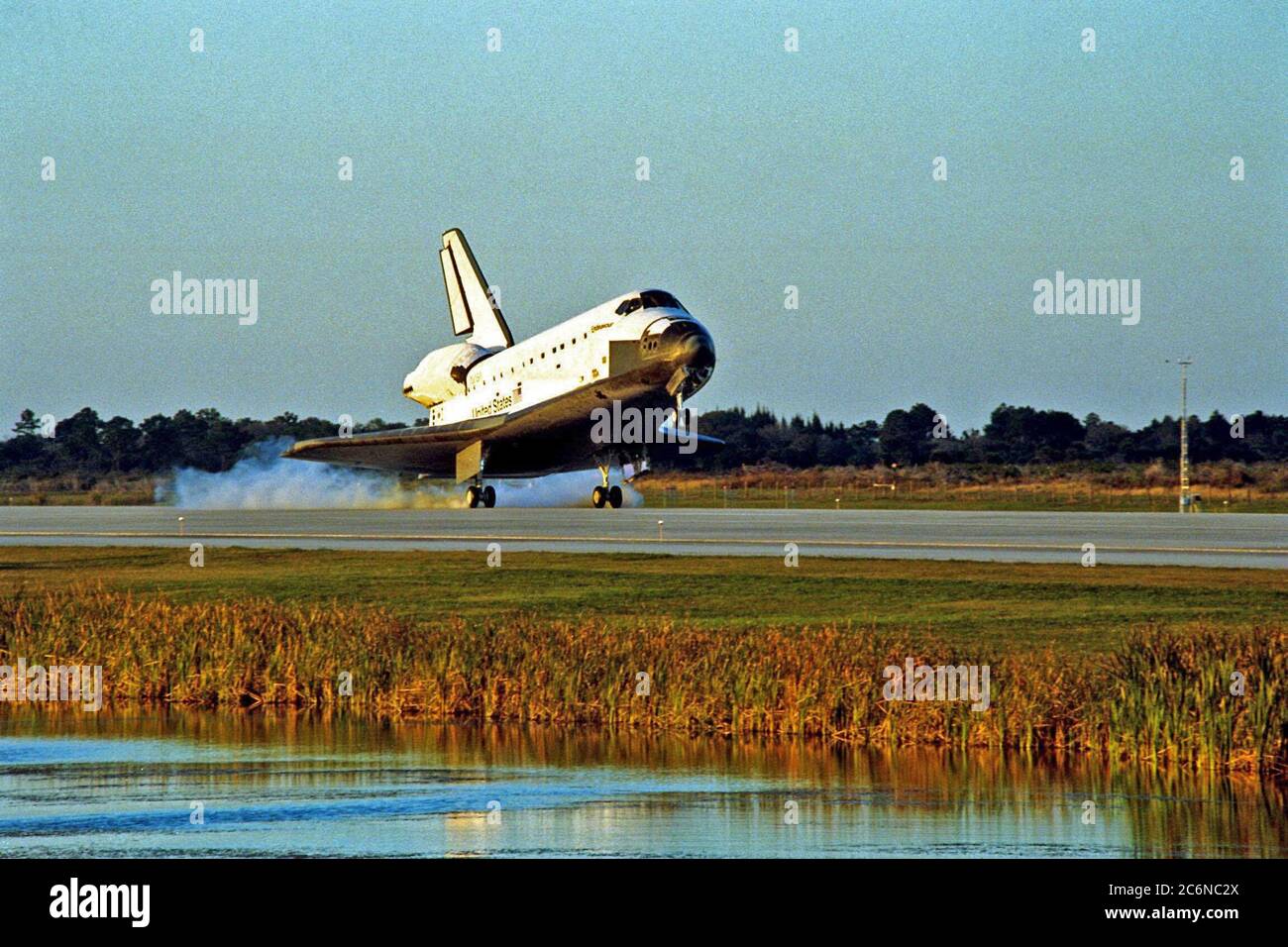 Russian Space Shuttle Landing