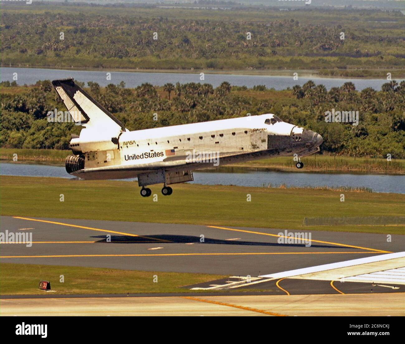 Columbia Space Shuttle Landing