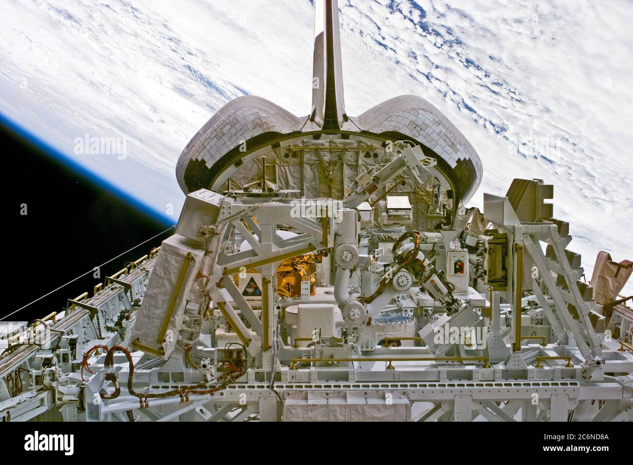 (10 August 1997) --- The Manipulator Flight Demonstration (MFD) in the ...