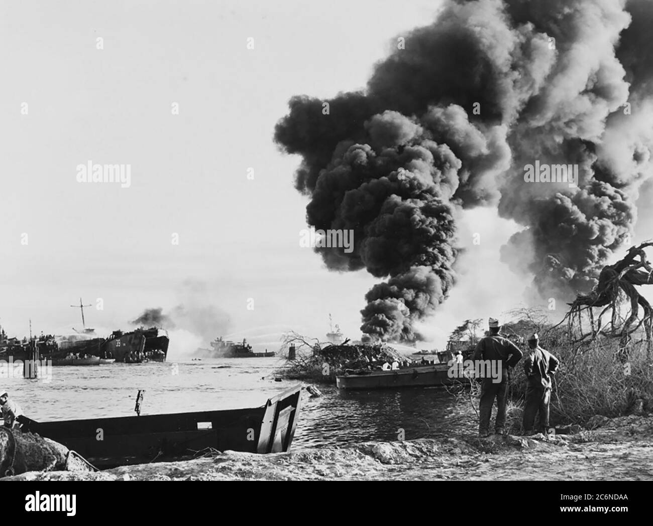 Two men engaged in Black and White Stock Photos & Images - Alamy