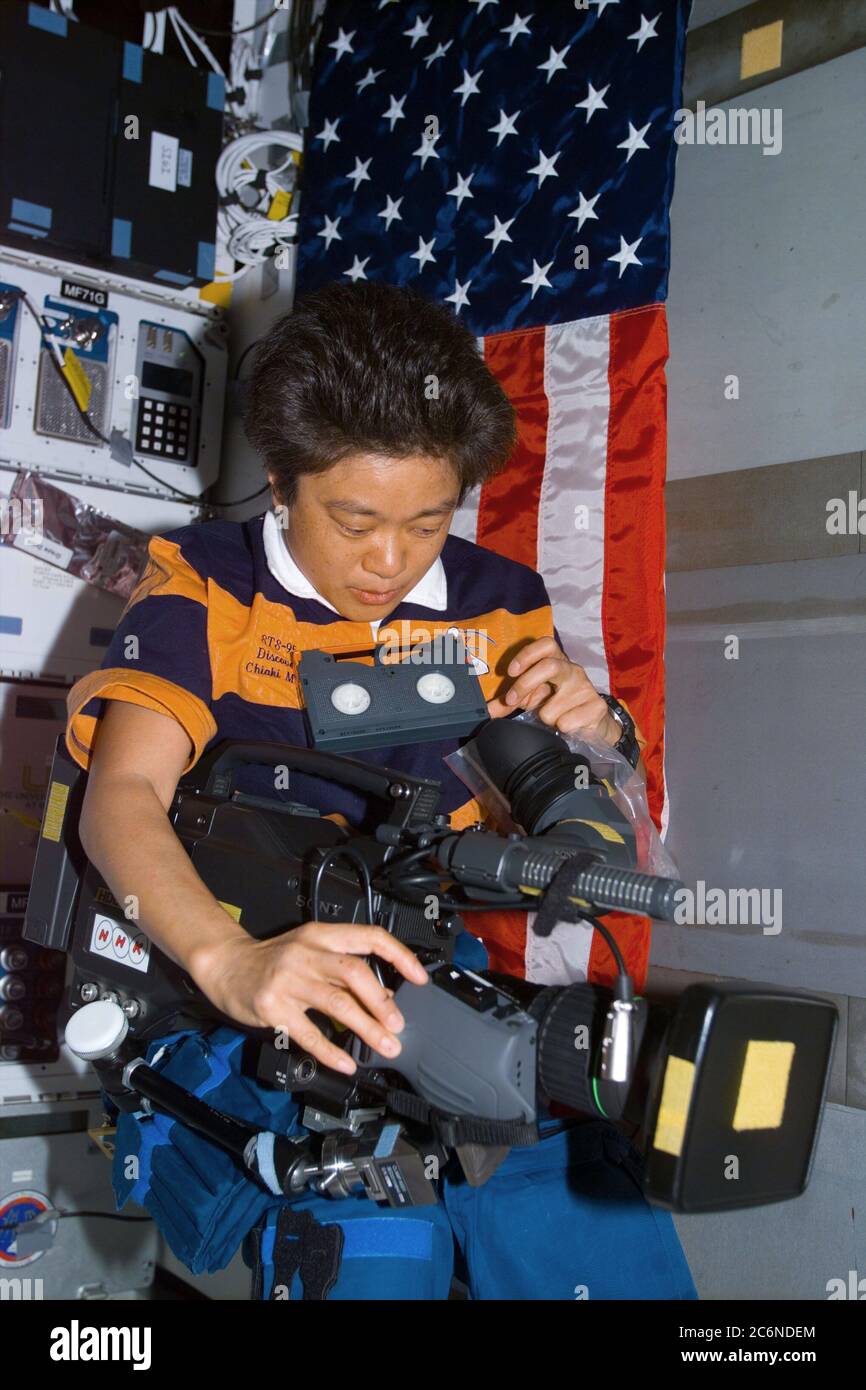 (4 Nov. 1998)--- STS-95 payload specialist Chiaki Mukai, representing ...