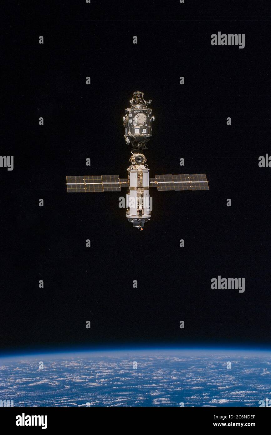 (3 June 1999) --- A STS-96 crew member handling an electronic still camera (ESC) recorded this ...