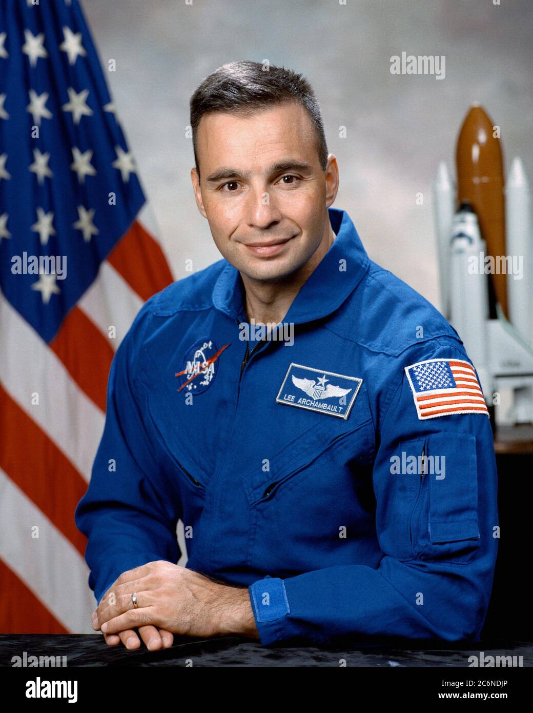 (6 Oct. 1998) --- Astronaut Lee J. Archambault, commander Stock Photo ...