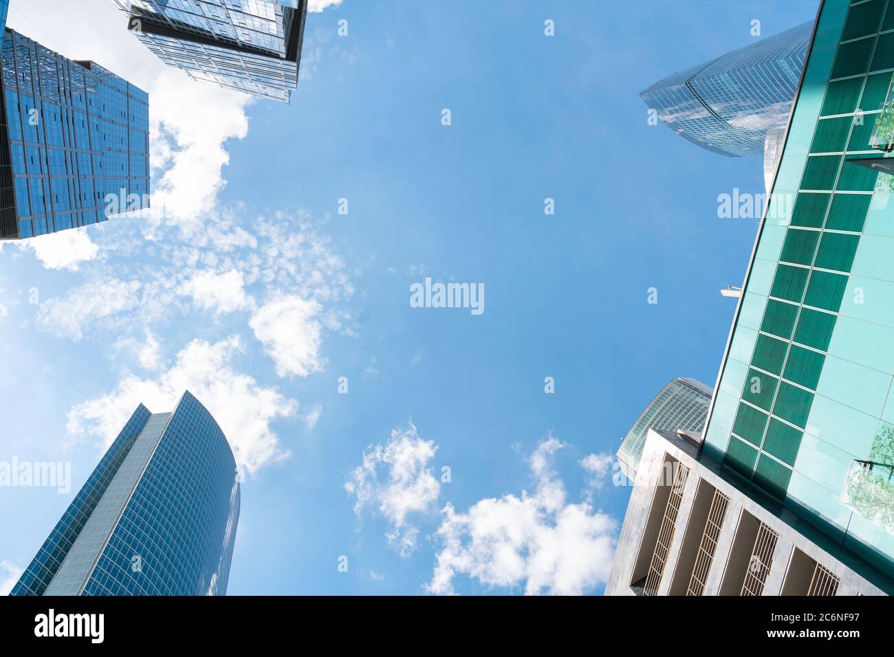 skyscrapers and sky. layout for design. texture Stock Photo - Alamy