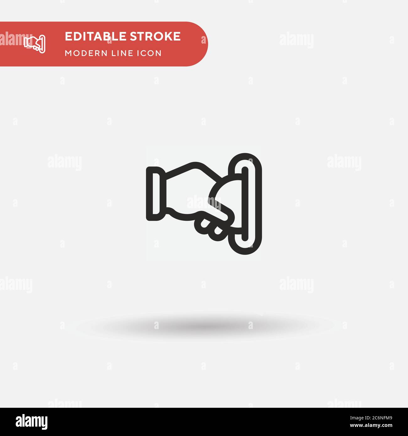 Insert Coin Simple vector icon. Illustration symbol design template for ...