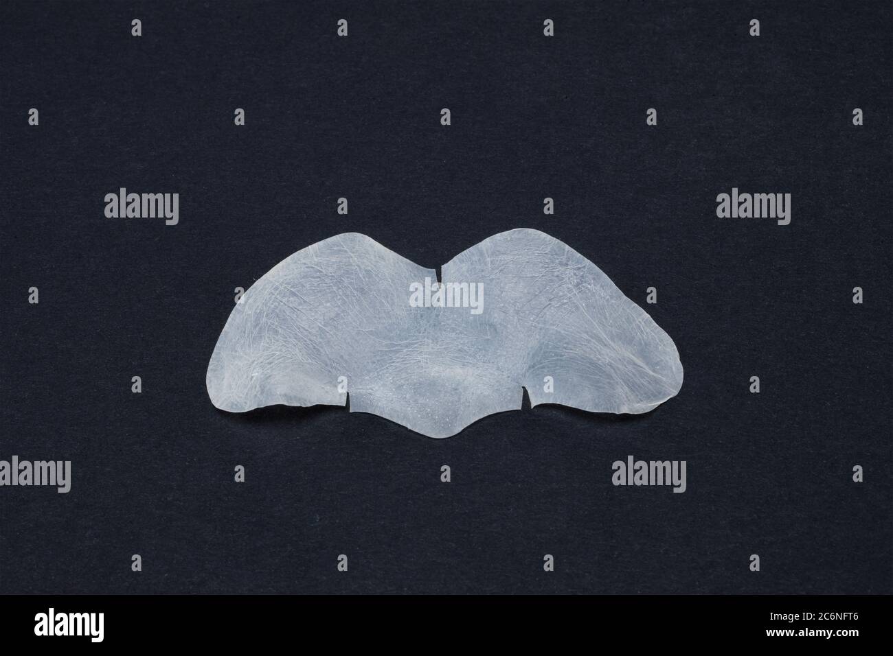 used nose pack sheet. sebaceous filaments Stock Photo - Alamy