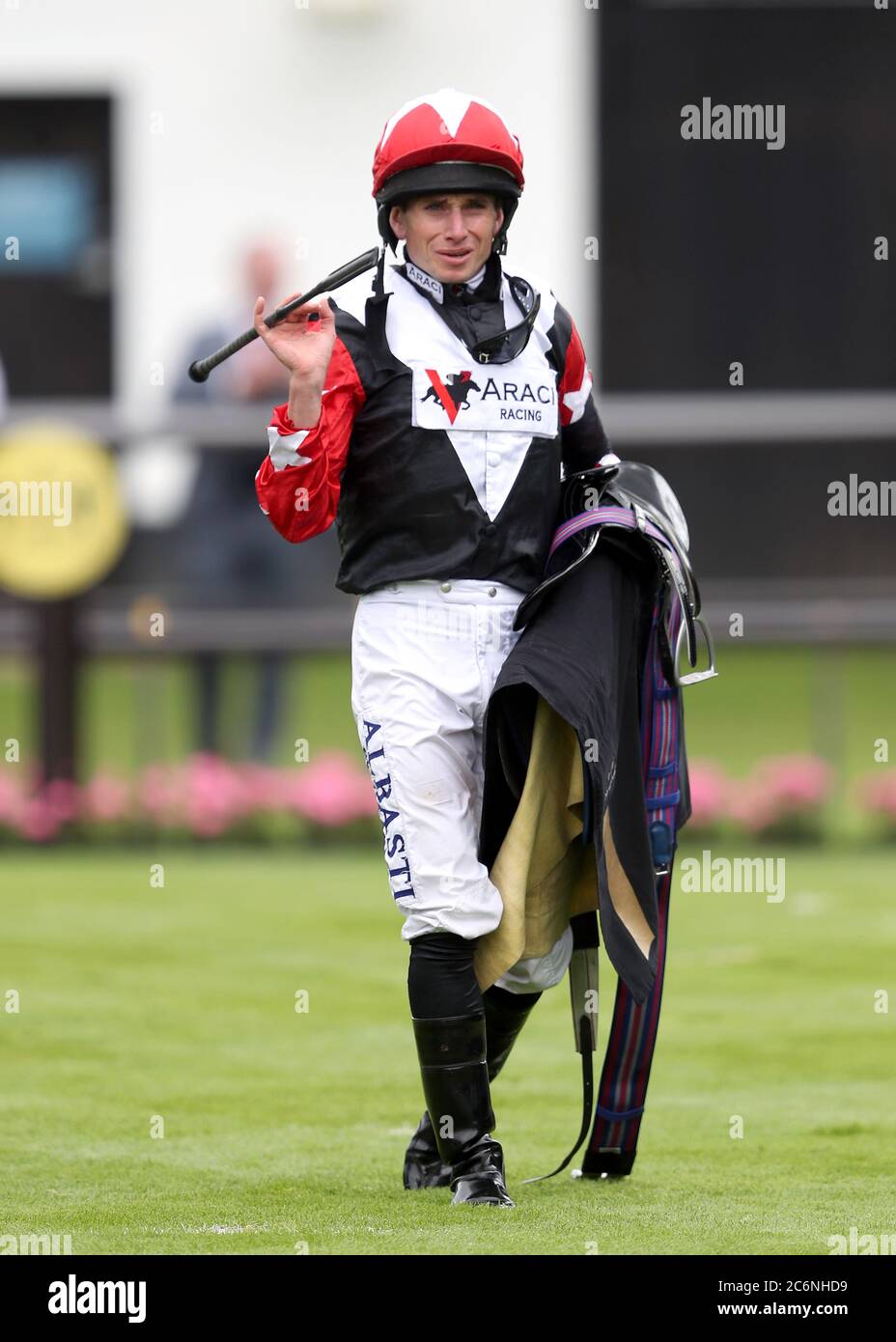 Jockey ryan moore newmarket racecourse hi-res stock photography and ...