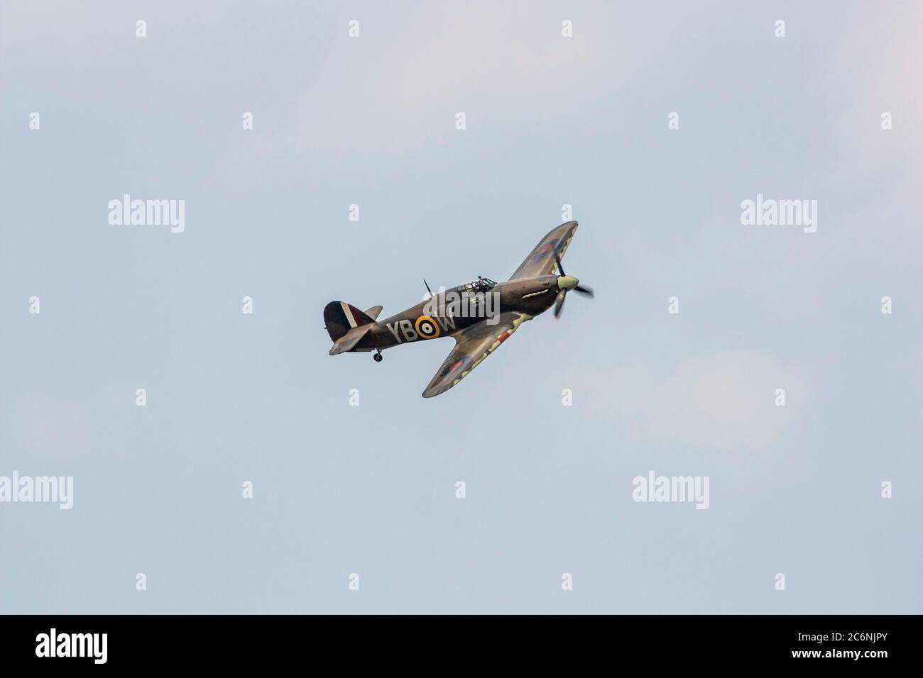 Hawker Hurricane YBW Stock Photo - Alamy