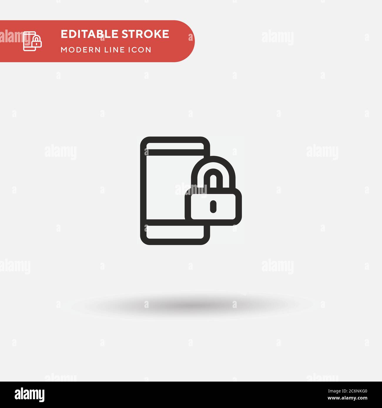 Smartphone Simple Vector Icon Illustration Symbol Design Template For Web Mobile Ui Element