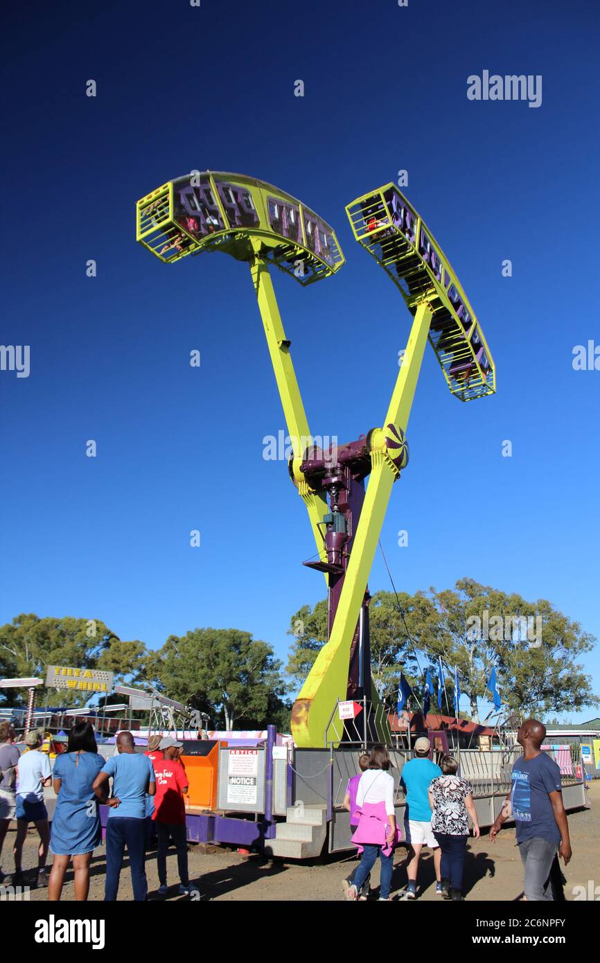 Amusement ride - Looping Starship Stock Photo - Alamy