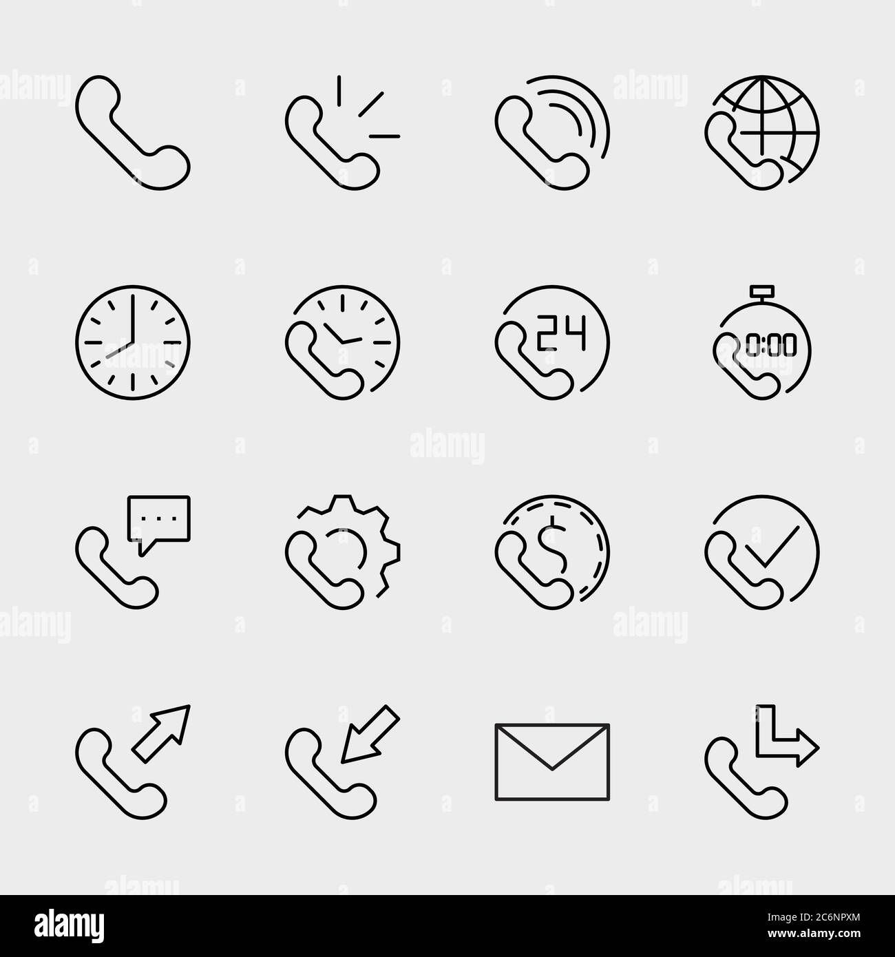 No contact icon hi-res stock photography and images - Alamy