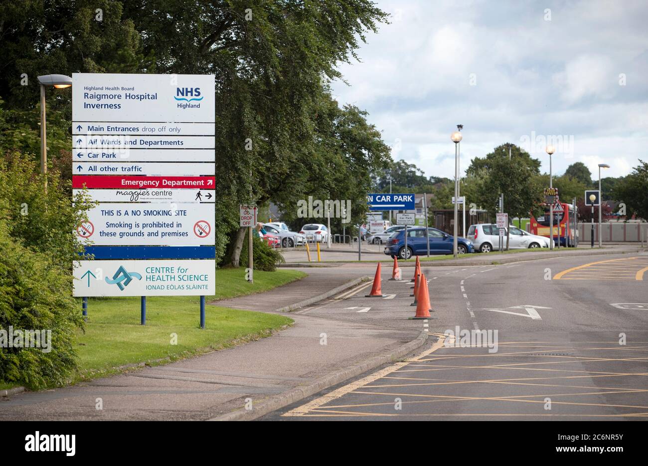 Raigmore Hospital, Inverness Stock Photo - Alamy