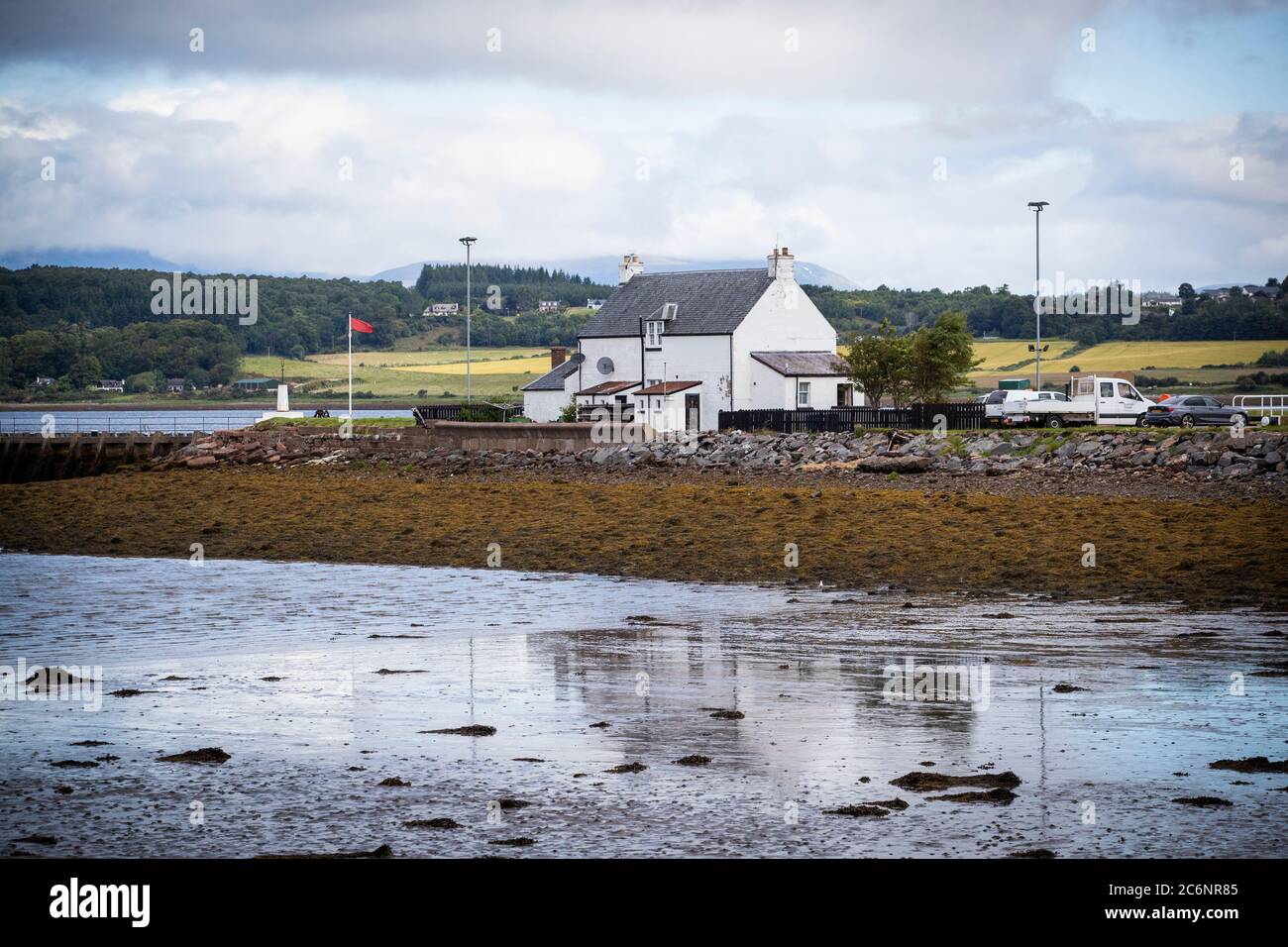 Entrance to the caledonian canal at clachnaharry hi-res stock ...