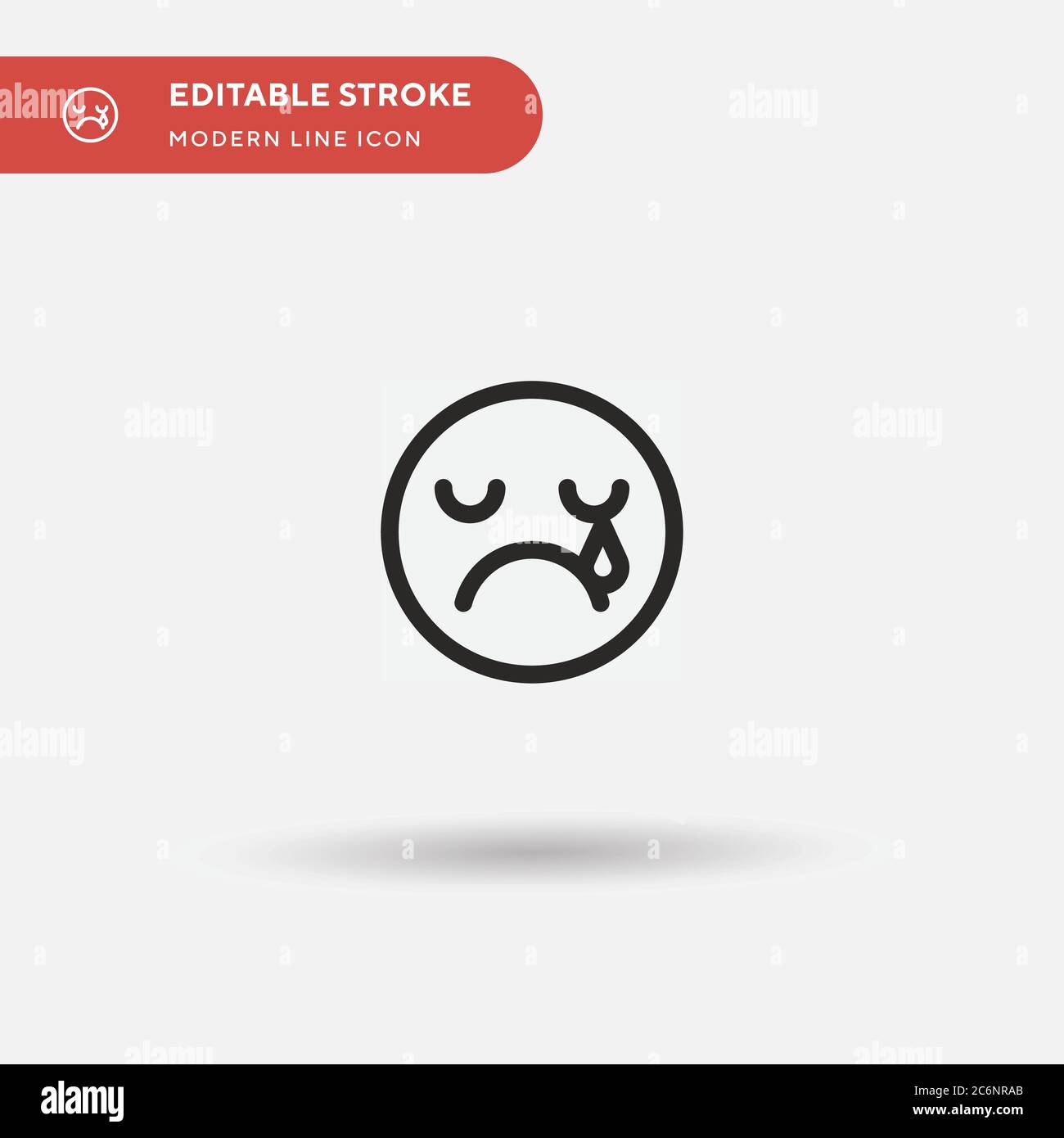 Silhouette woman cry Stock Vector Images - Alamy