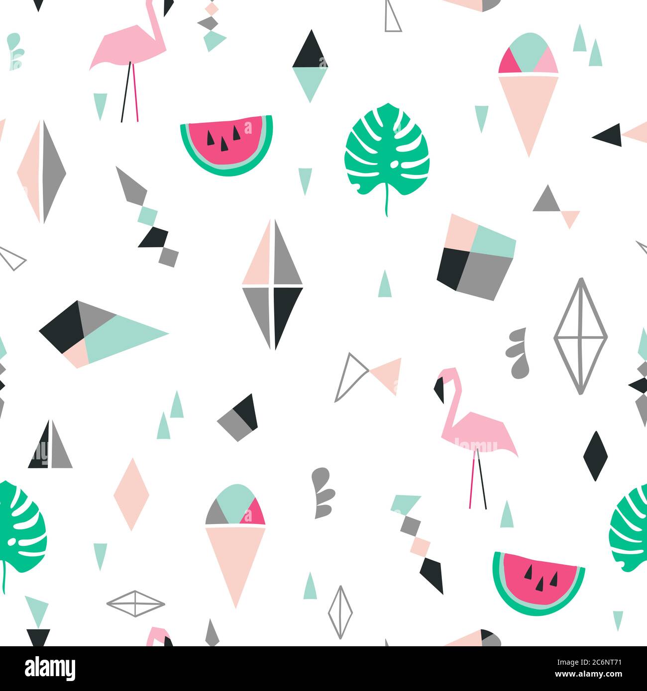 Seamless repeating pattern. Good for paper, poster, textile, greeting ...