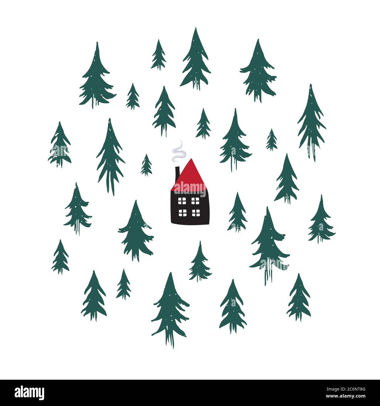 Cozy cabin Cut Out Stock Images & Pictures - Alamy