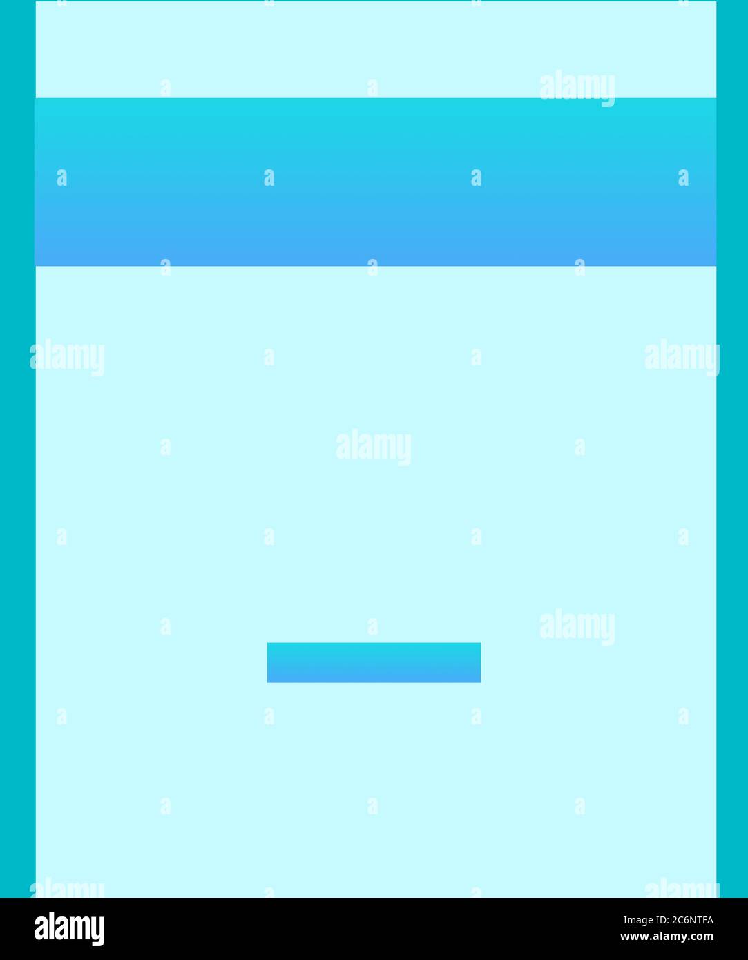 Modern Blue Empty Template Design-For Social Media, Banner, Poster ...