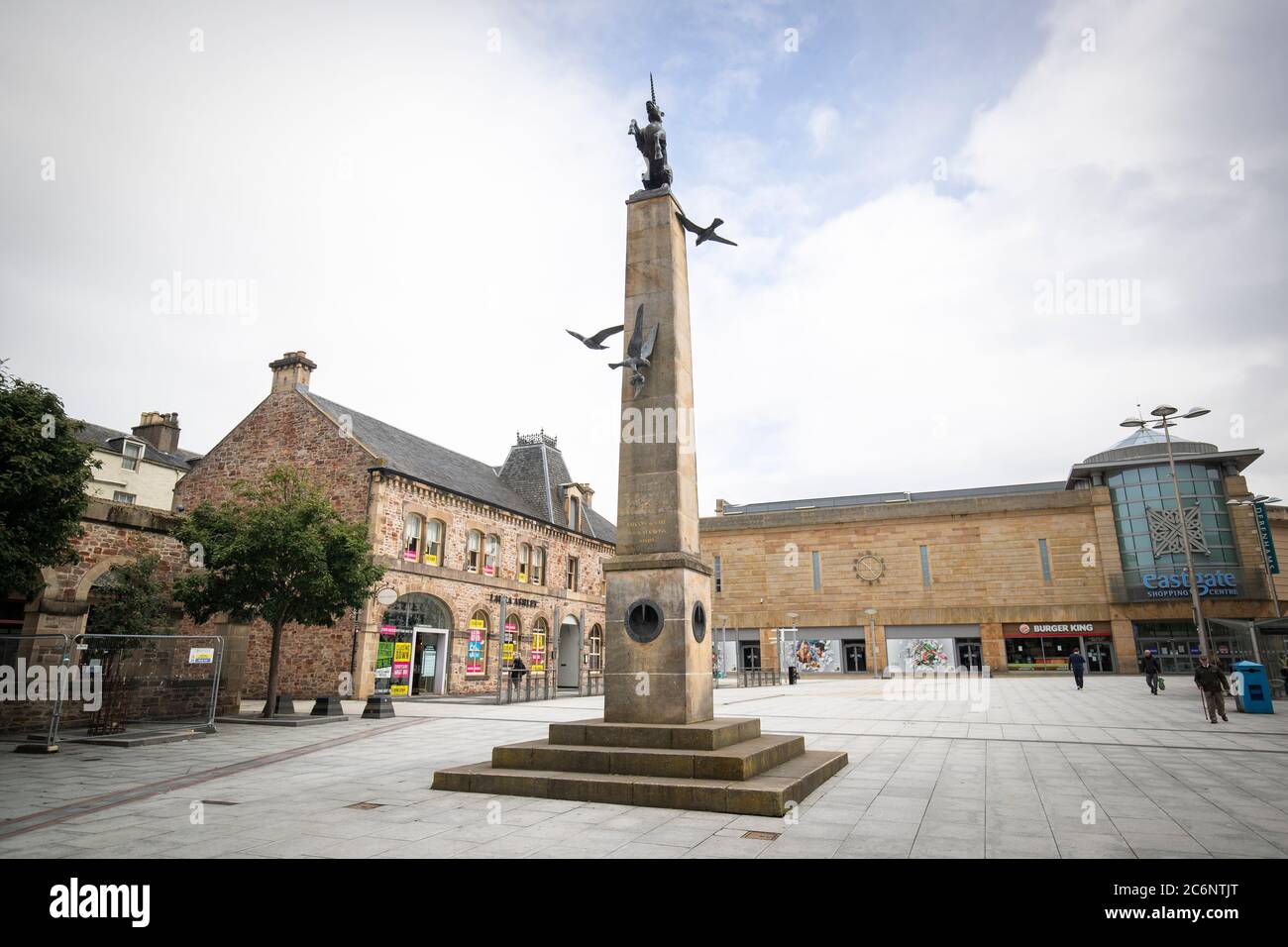 The Mercat Cross in Falcon Square, Inverness Stock Photo - Alamy