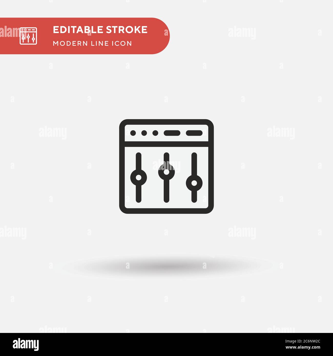 Levels Simple vector icon. Illustration symbol design template for web ...