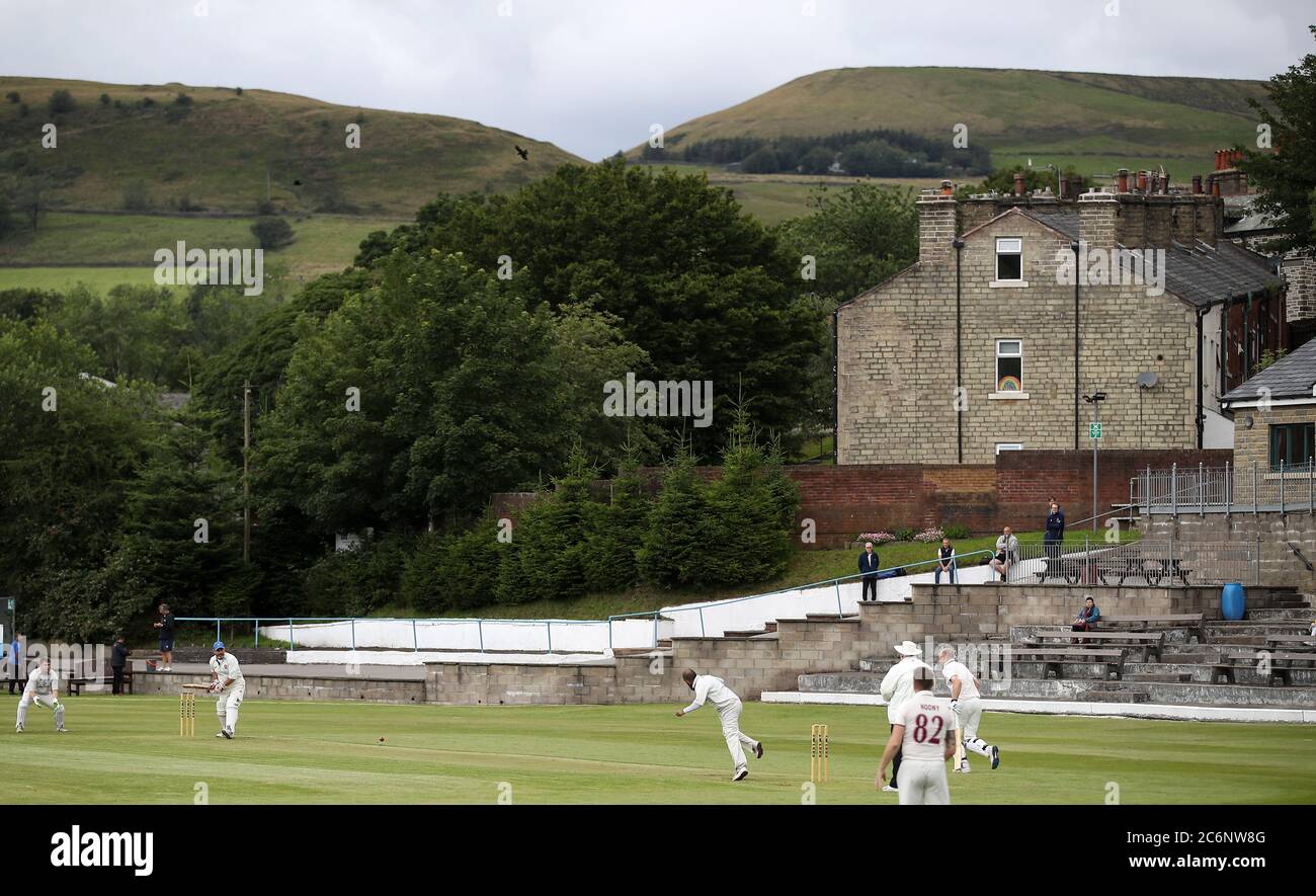 Friendly game rawtenstall cricket club hi-res stock photography and ...