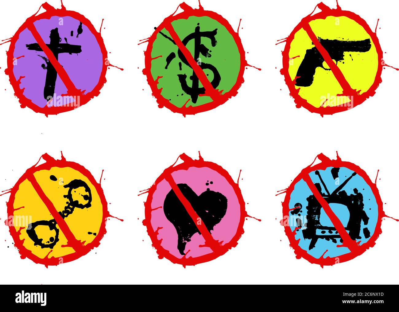 Counterculture vector vectors hi-res stock photography and images - Alamy