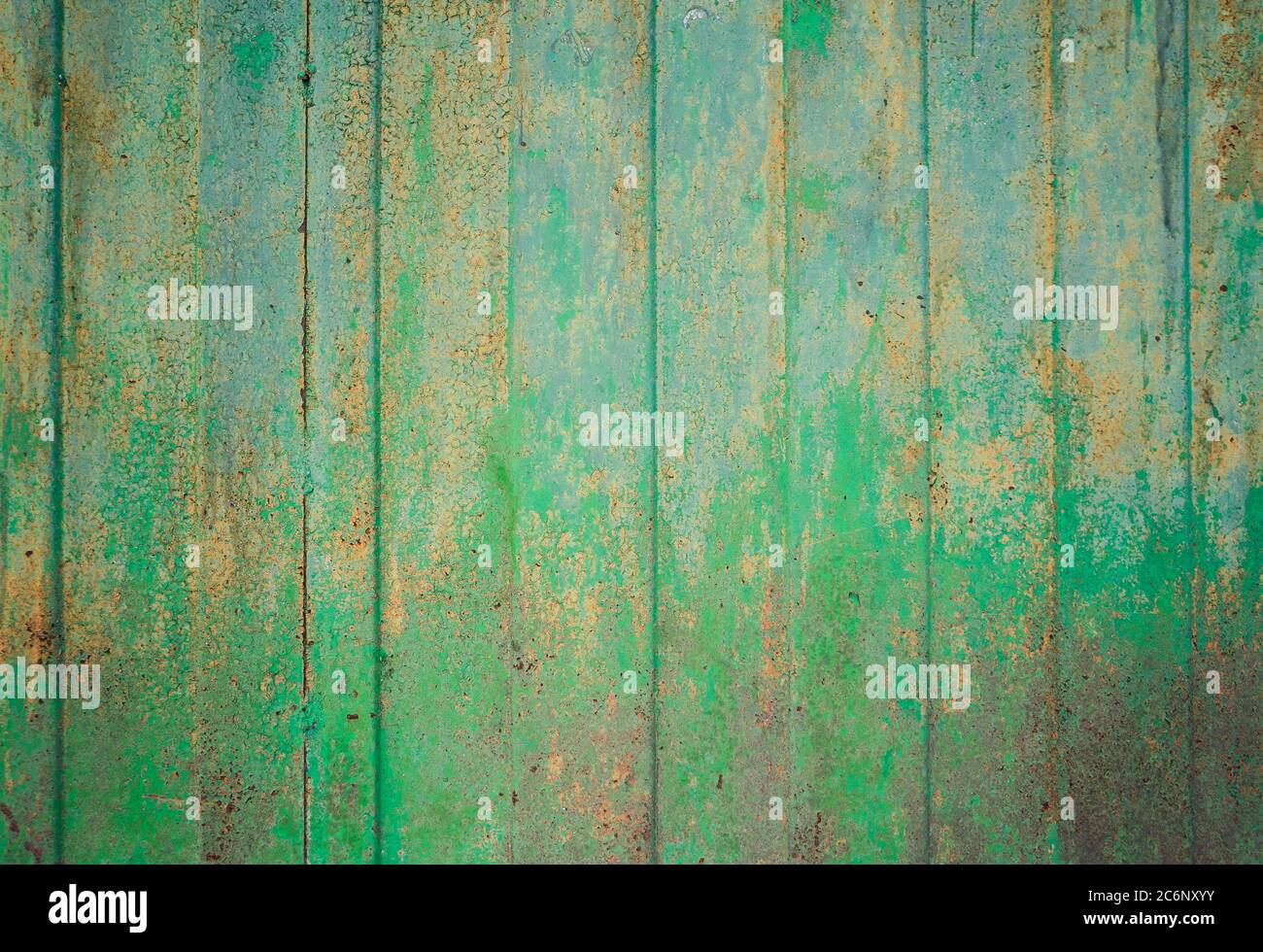 Green ragged texture on the background. Metallic green yellow old ...