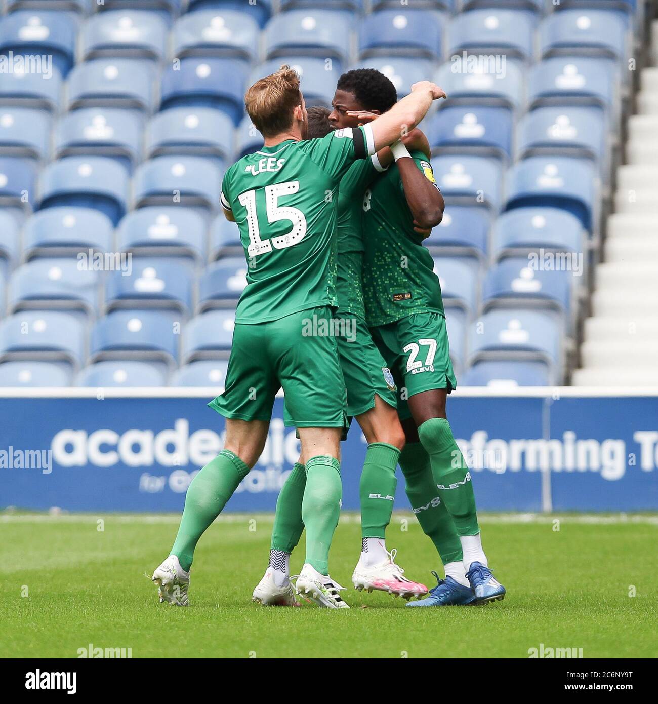 London, UK. 11th July, 2020. Dominic Iorfa of Sheffield Wednesday ...