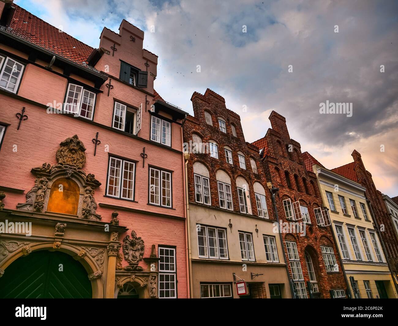 the old city of lubeck Stock Photo - Alamy