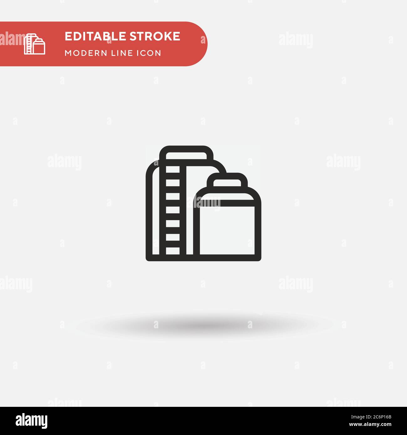 Tank Simple vector icon. Illustration symbol design template for web ...